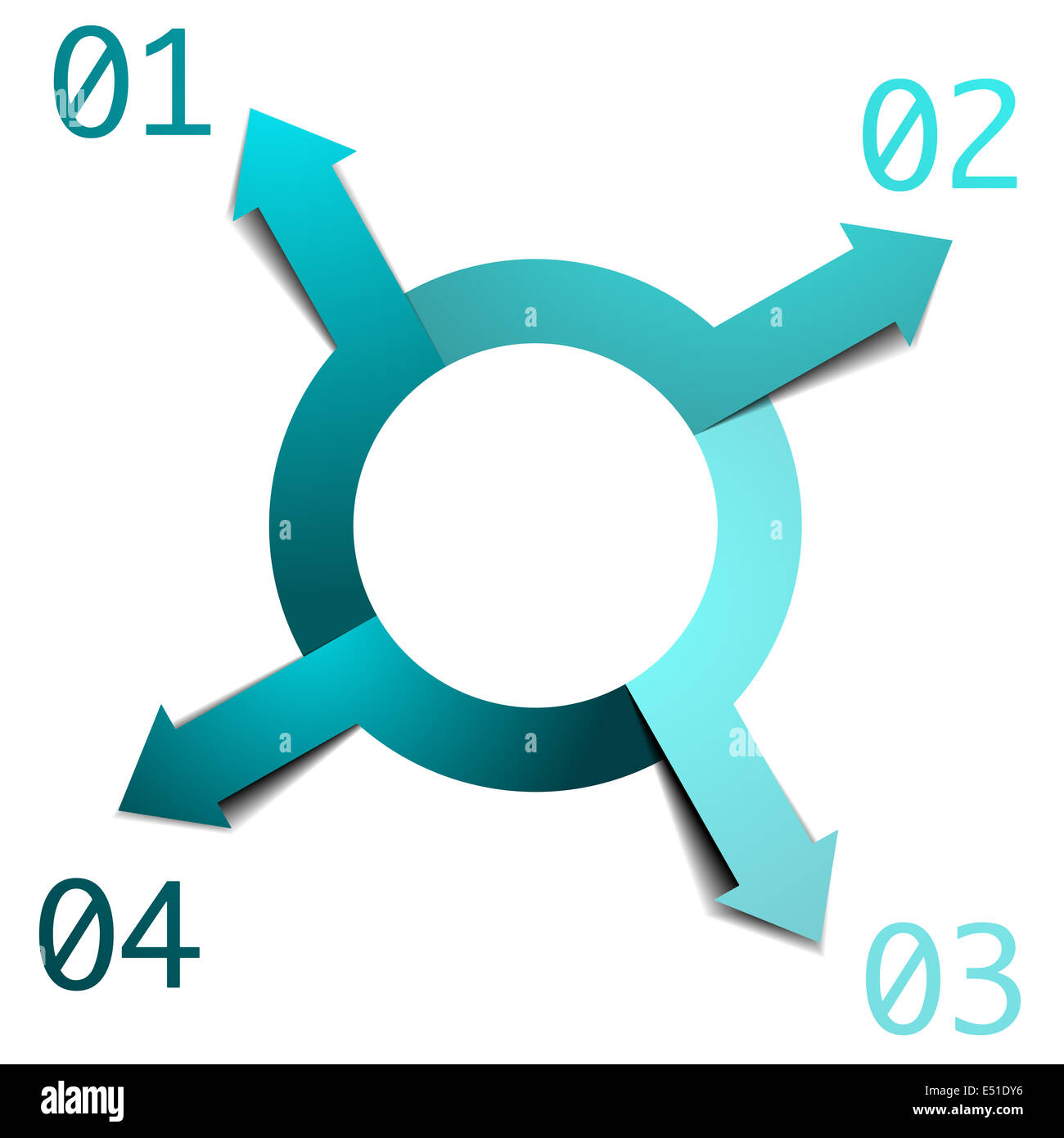 Infographie cycle Banque d'images détourées - Alamy