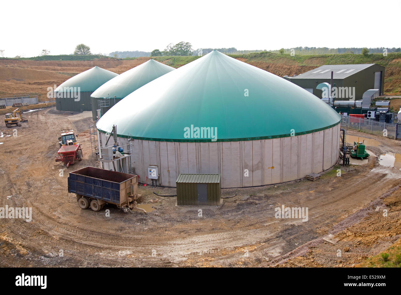 Digesteur de biogaz Banque de photographies et d’images à haute ...