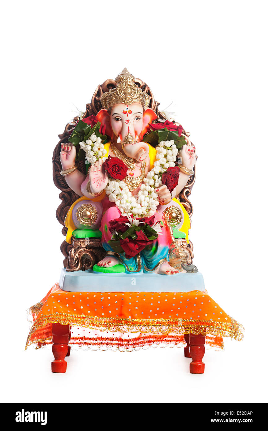Ganesh blanc Banque de photographies et d’images à haute résolution - Alamy