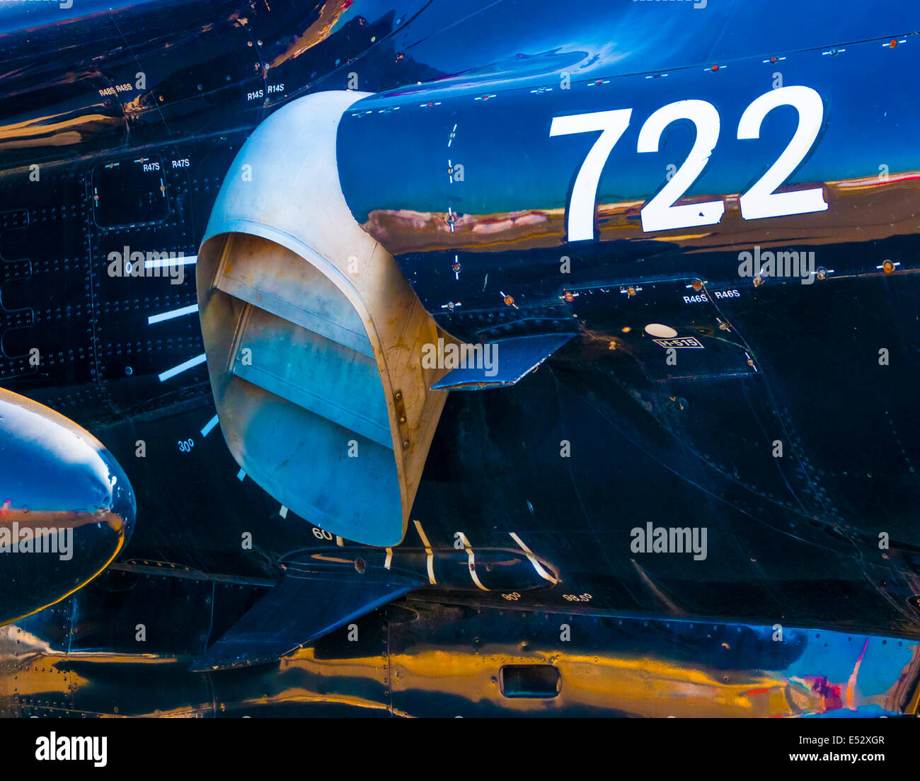 échappement de moteur d'avion Banque de photographies et d’images à ...