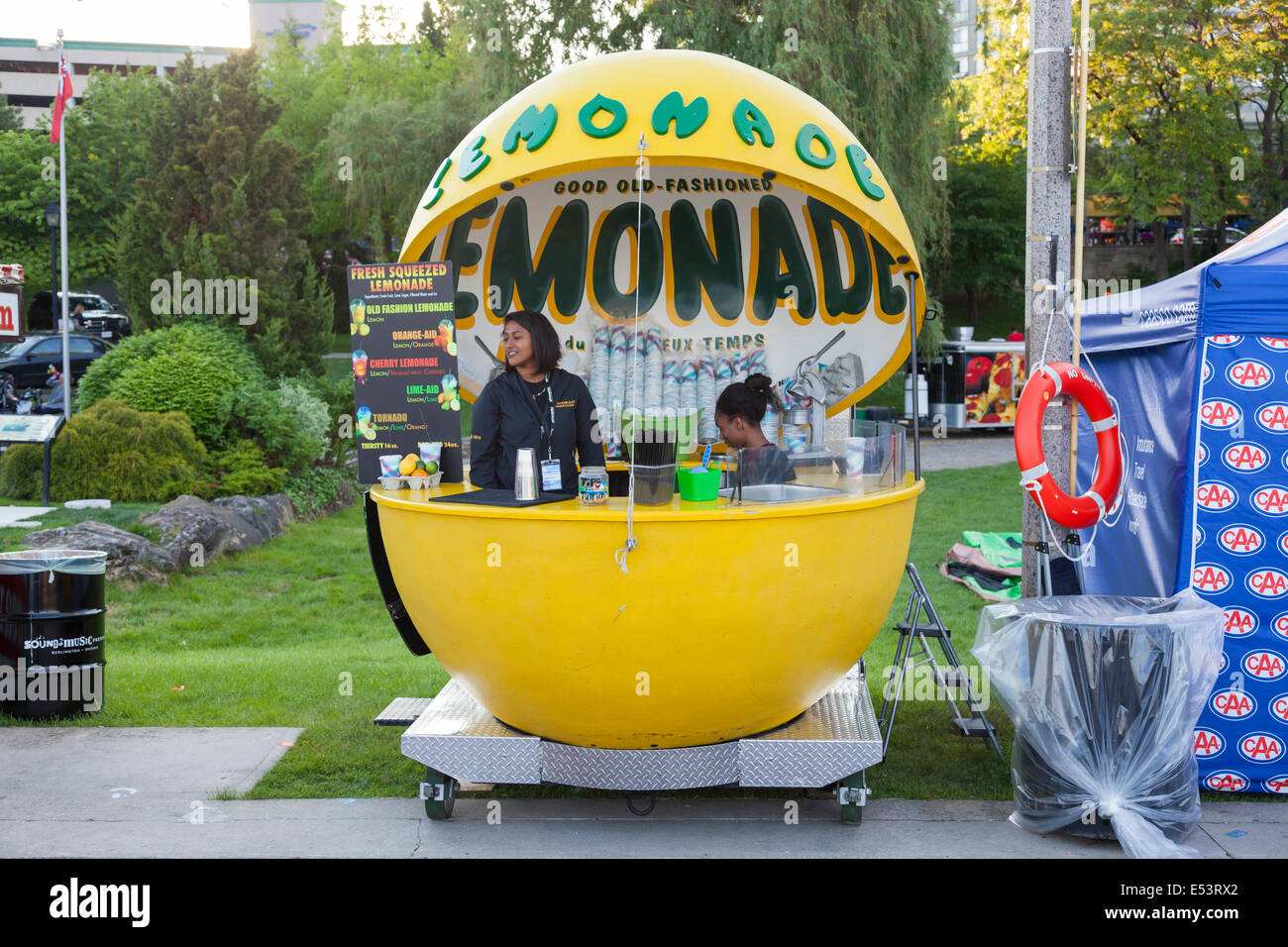 Stand de limonade canada Banque de photographies et d’images à haute ...