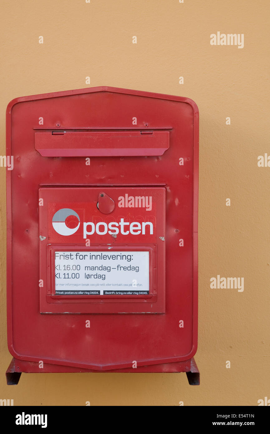 Norwegian postal service Banque de photographies et d’images à haute ...