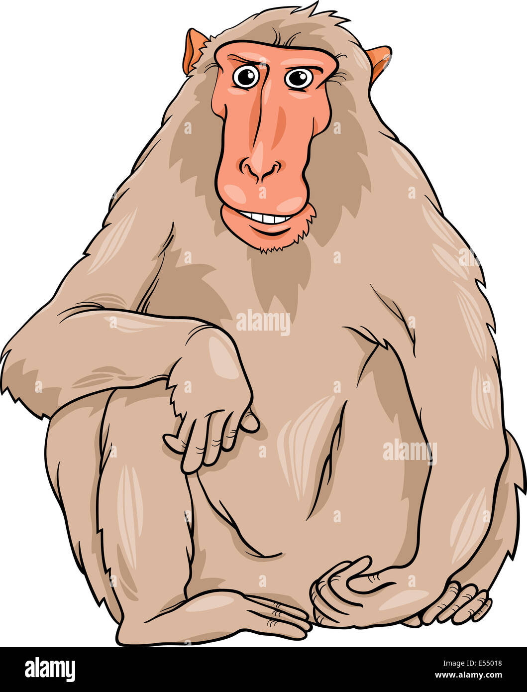 Dessin de macaque Banque de photographies et d’images à haute ...