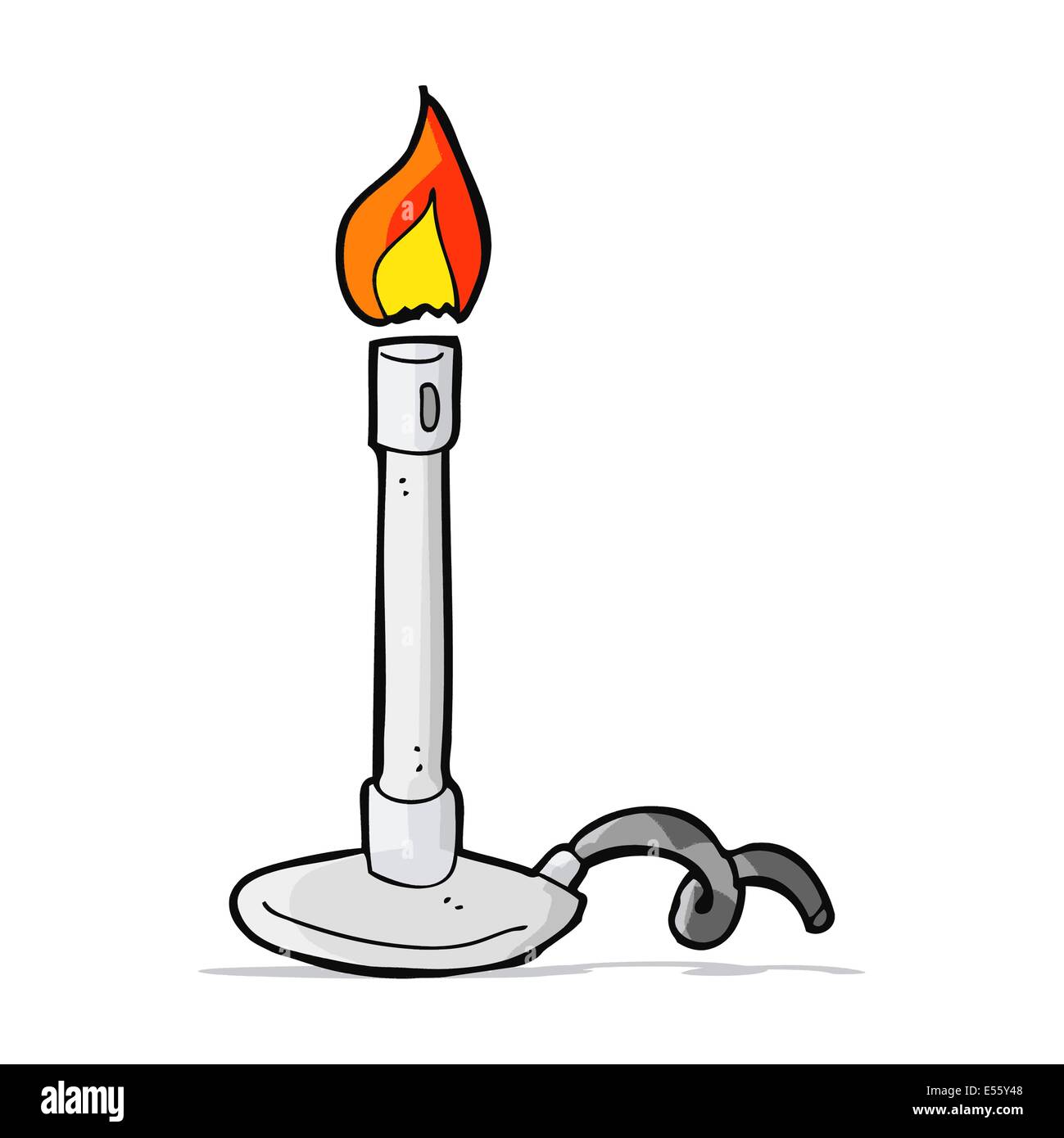 Cartoon brûleur Bunsen Image Vectorielle Stock - Alamy