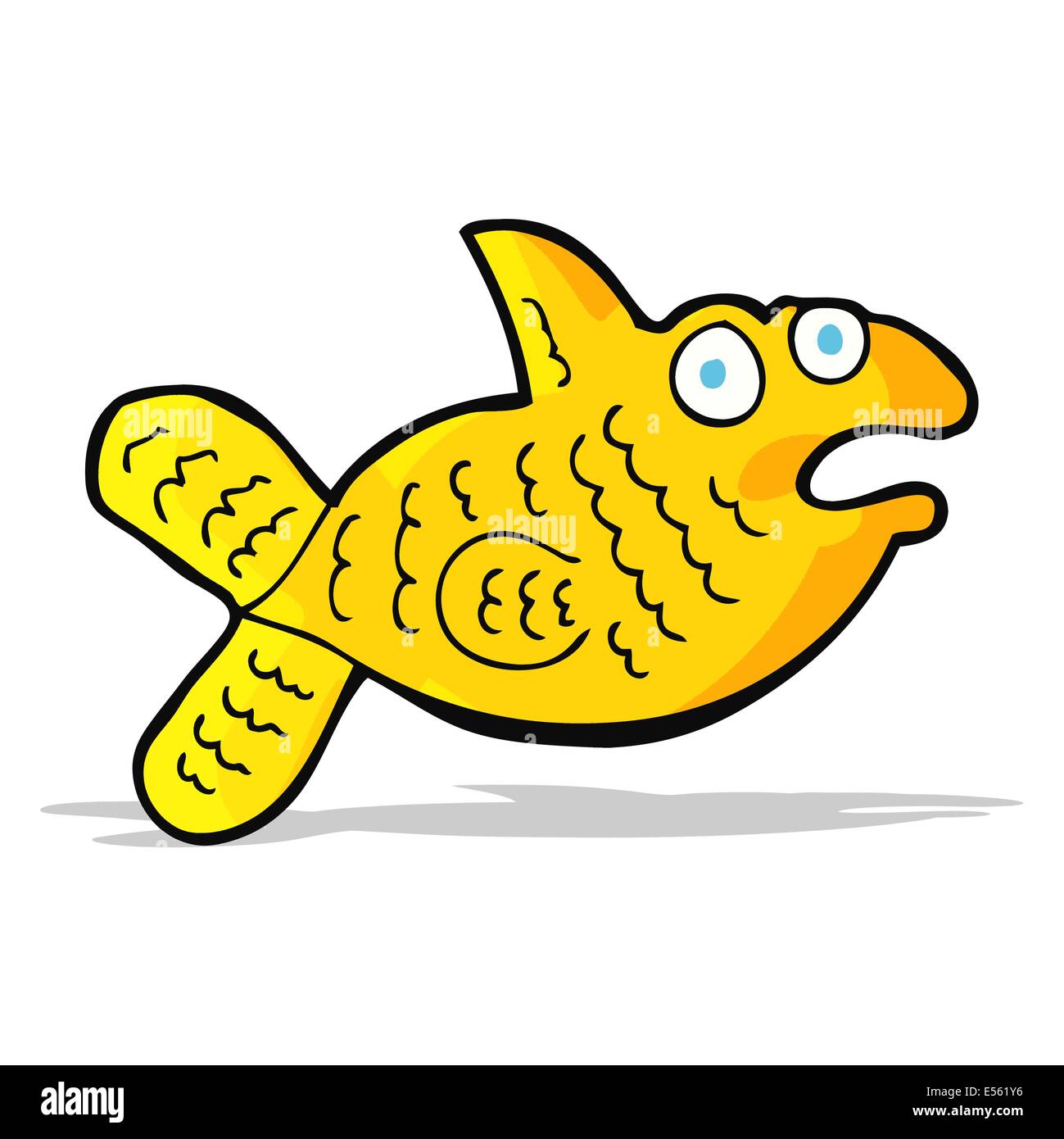 dessin animé poisson Image Vectorielle Stock - Alamy