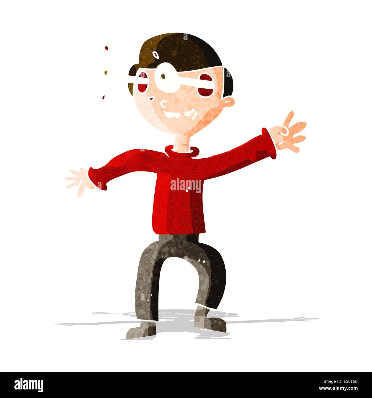 Cartoon amazed boy Banque d'images vectorielles - Page 2 - Alamy