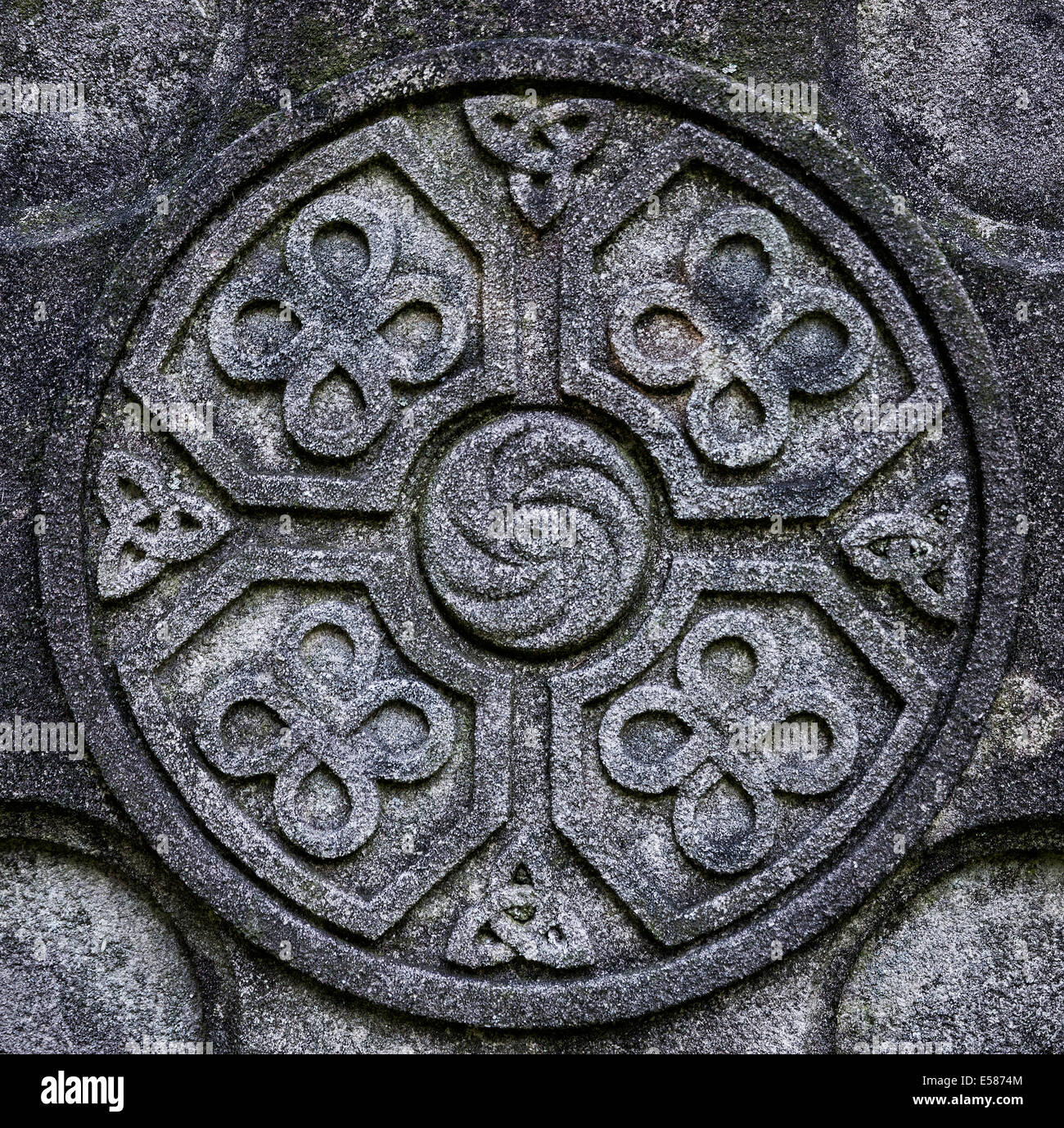 Celtic cross christian symbol Banque de photographies et d’images à ...