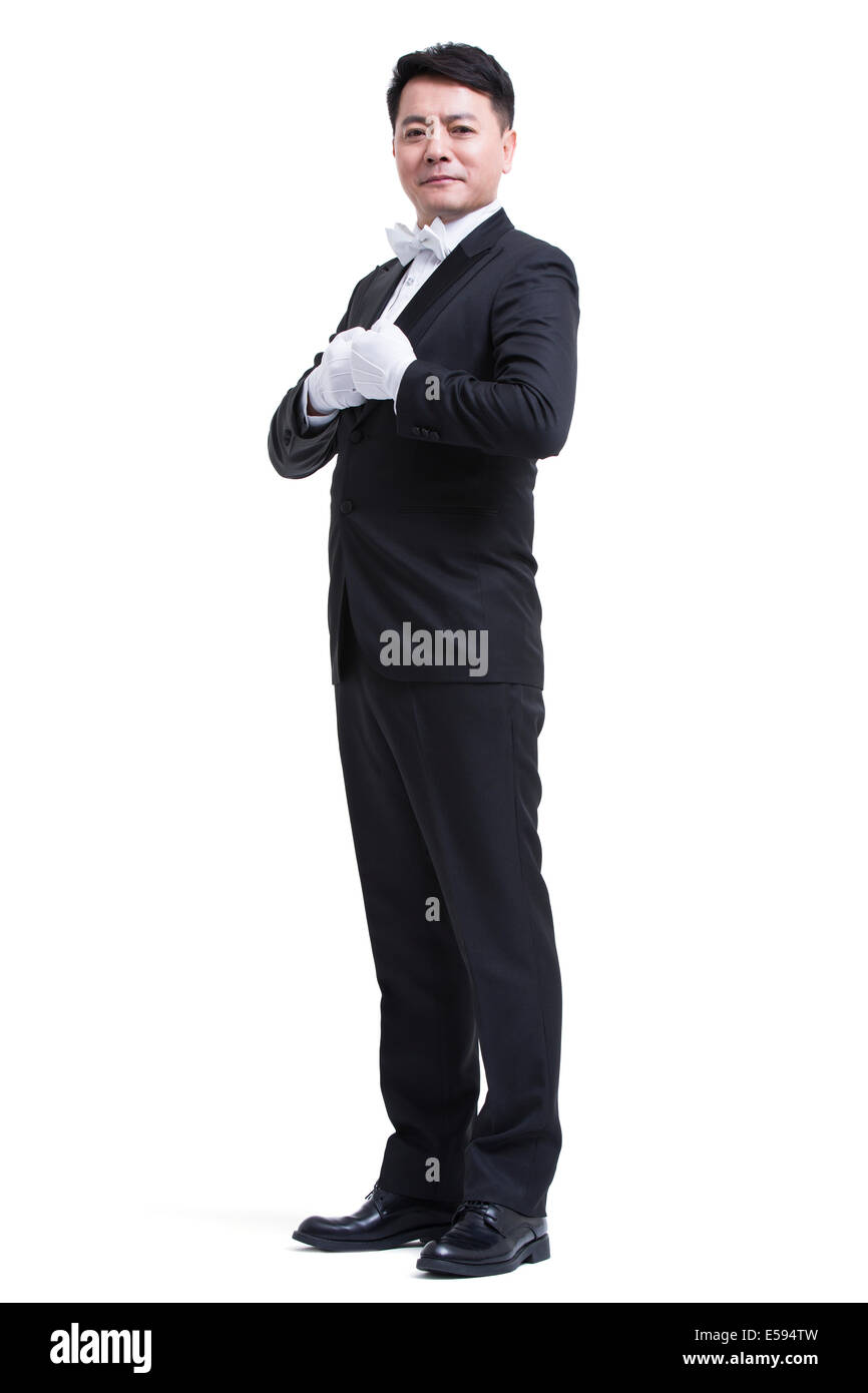 Full lenght butler Banque de photographies et d’images à haute ...