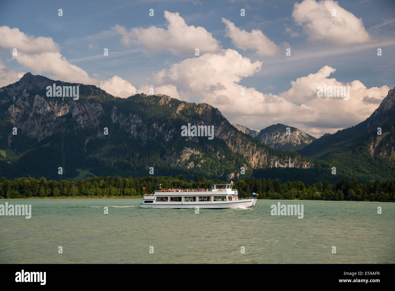 L'Allemagne, la Bavière, l'Allgaeu, Allgaeu, château de Neuschwanstein ...