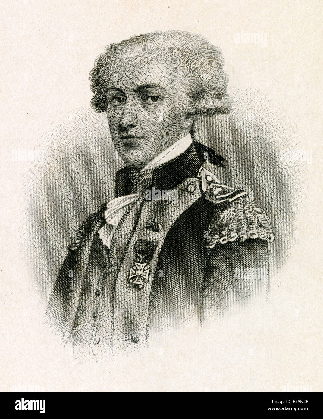 Marie joseph paul yves roch gilbert du motier Banque de photographies et d’images à haute ...