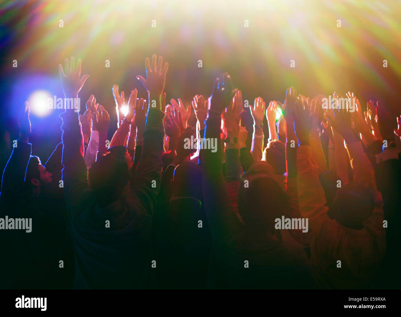 Concert foule Banque de photographies et d’images à haute résolution ...