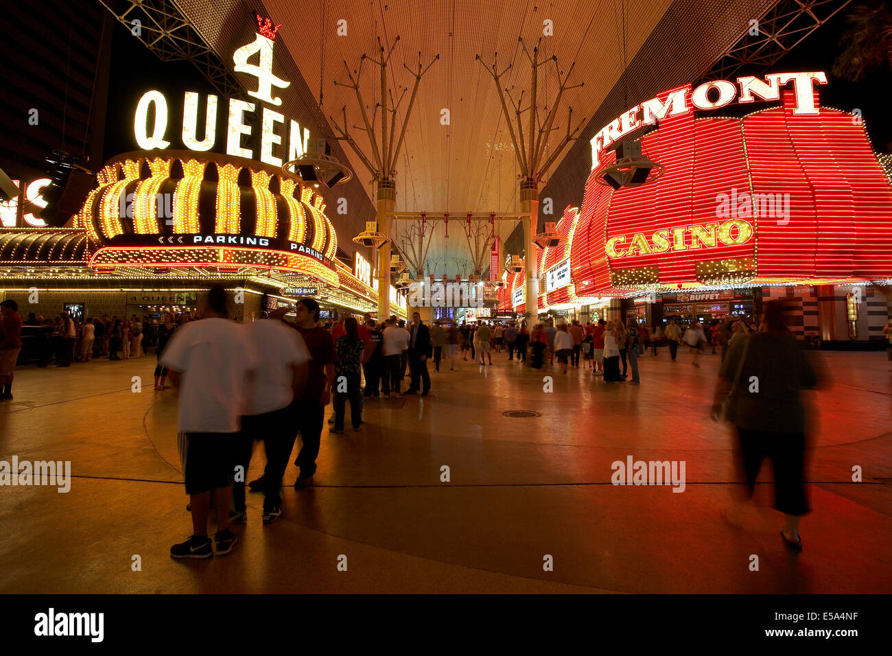 The old vegas strip freemont street Banque de photographies et d’images à haute résolution - Alamy