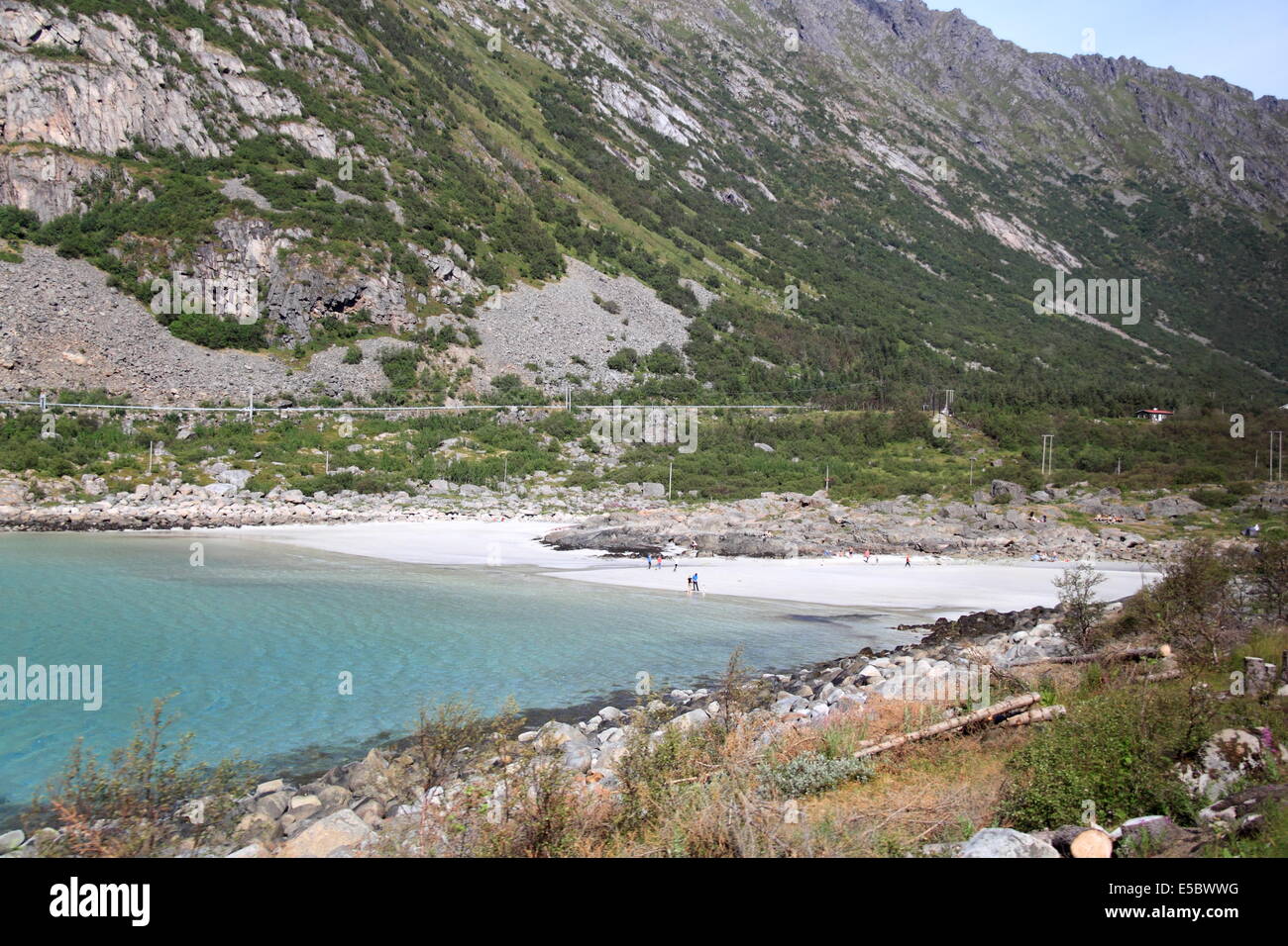 Plage de rorvikstranda Banque de photographies et d’images à haute ...