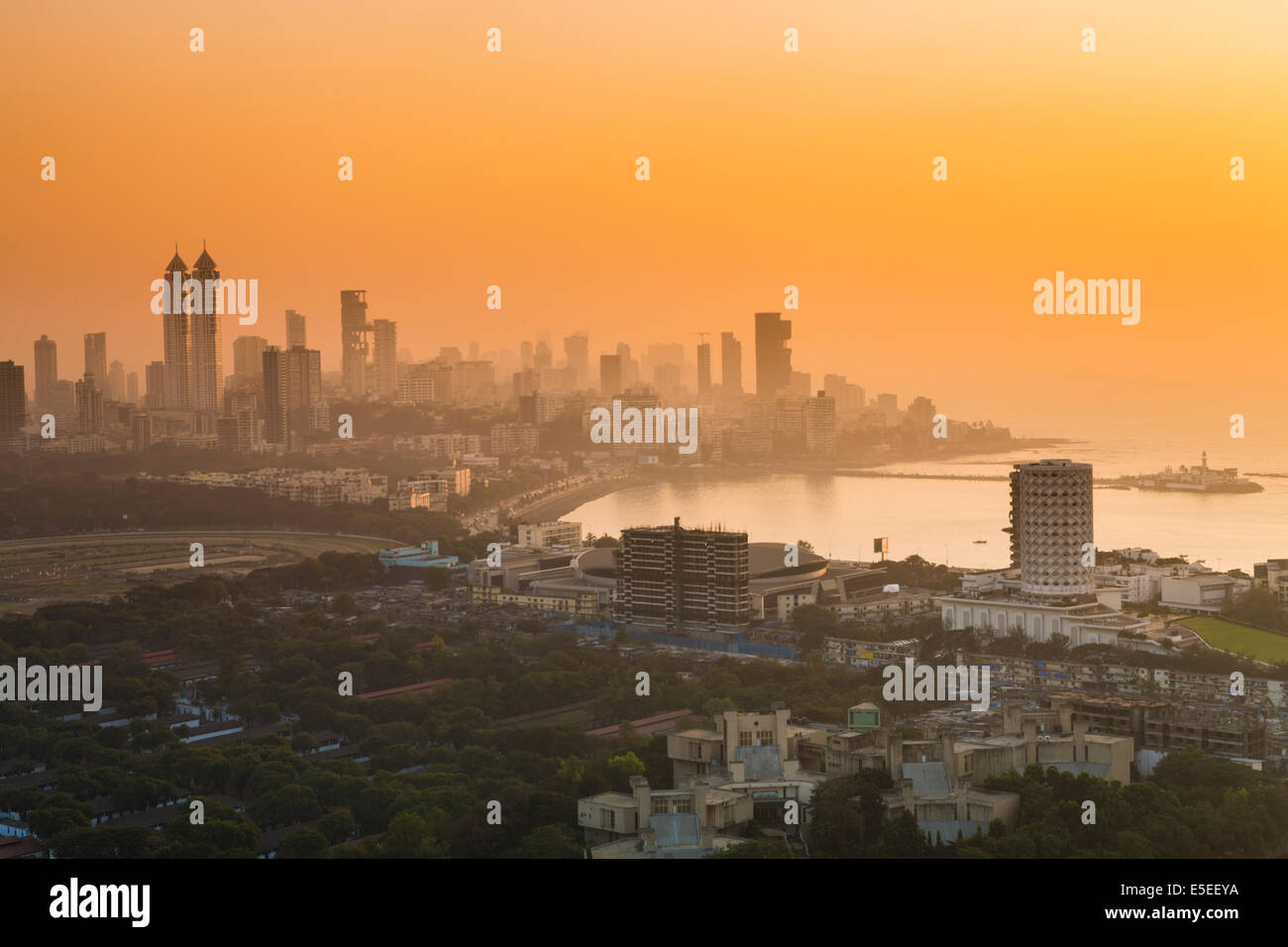 Skyline de mumbai Banque de photographies et d’images à haute ...