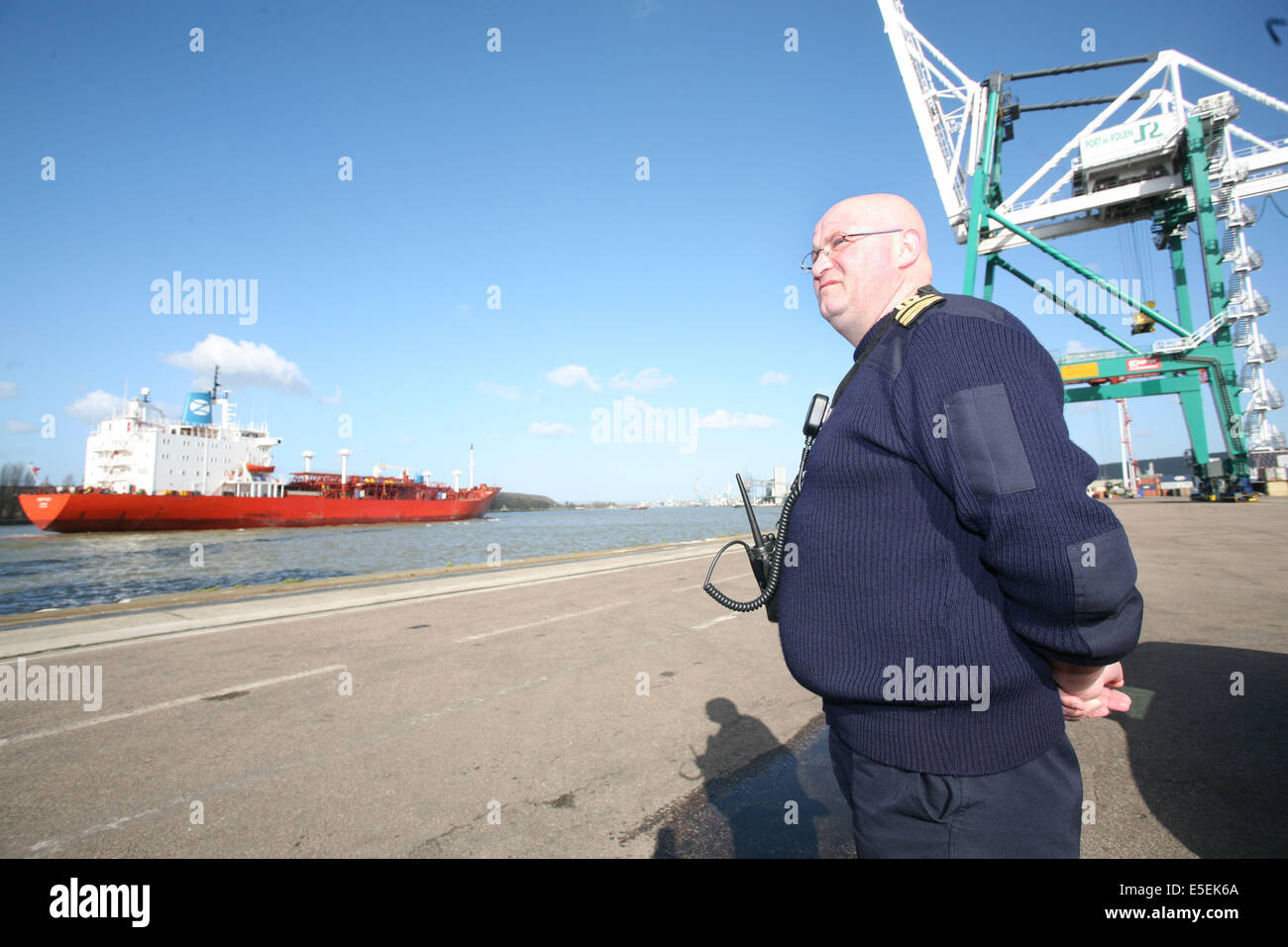 Grand port de mer de rouen Banque de photographies et d’images à haute ...