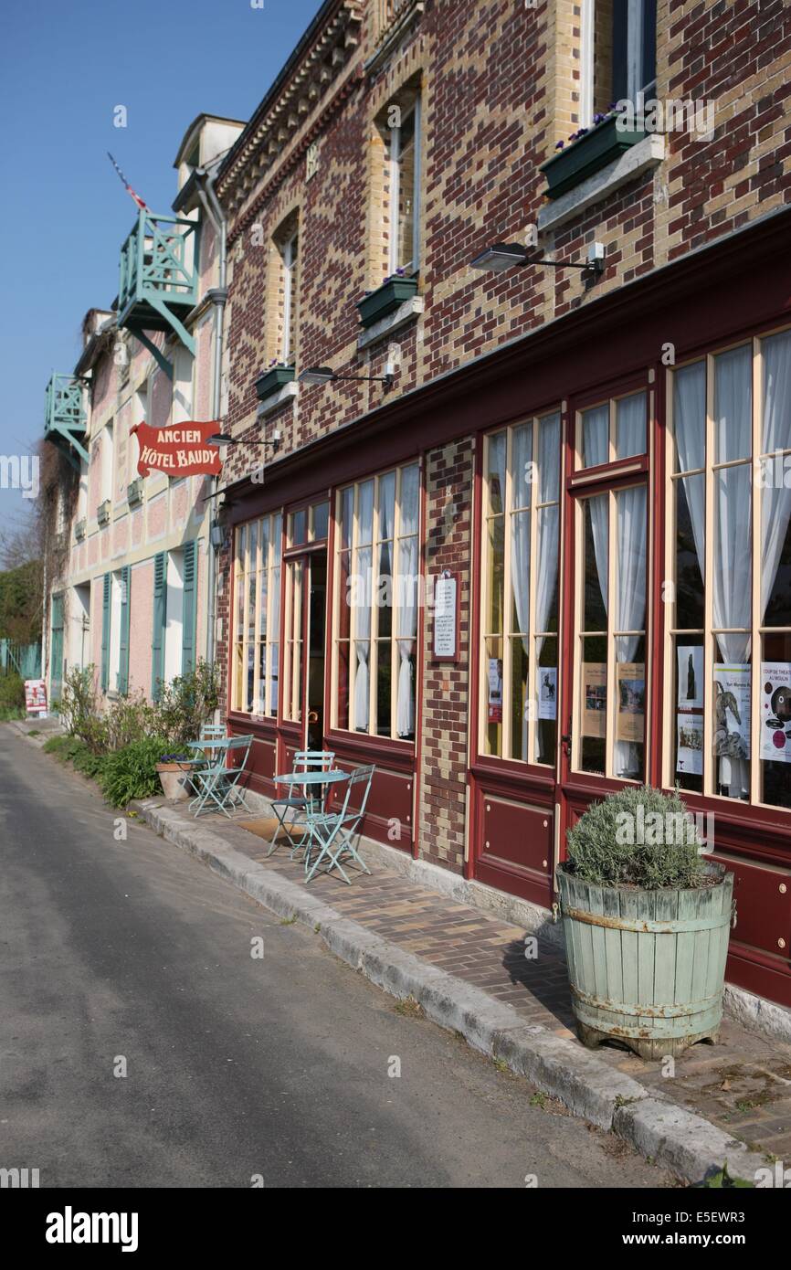 France, Haute-Normandie, eure, vallée de la seine, giverny, ancien ...