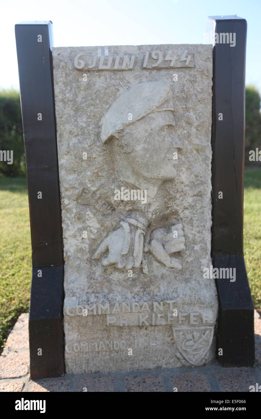 France, Basse Normandie, calvados, plages du debarquement, ouistreham ...