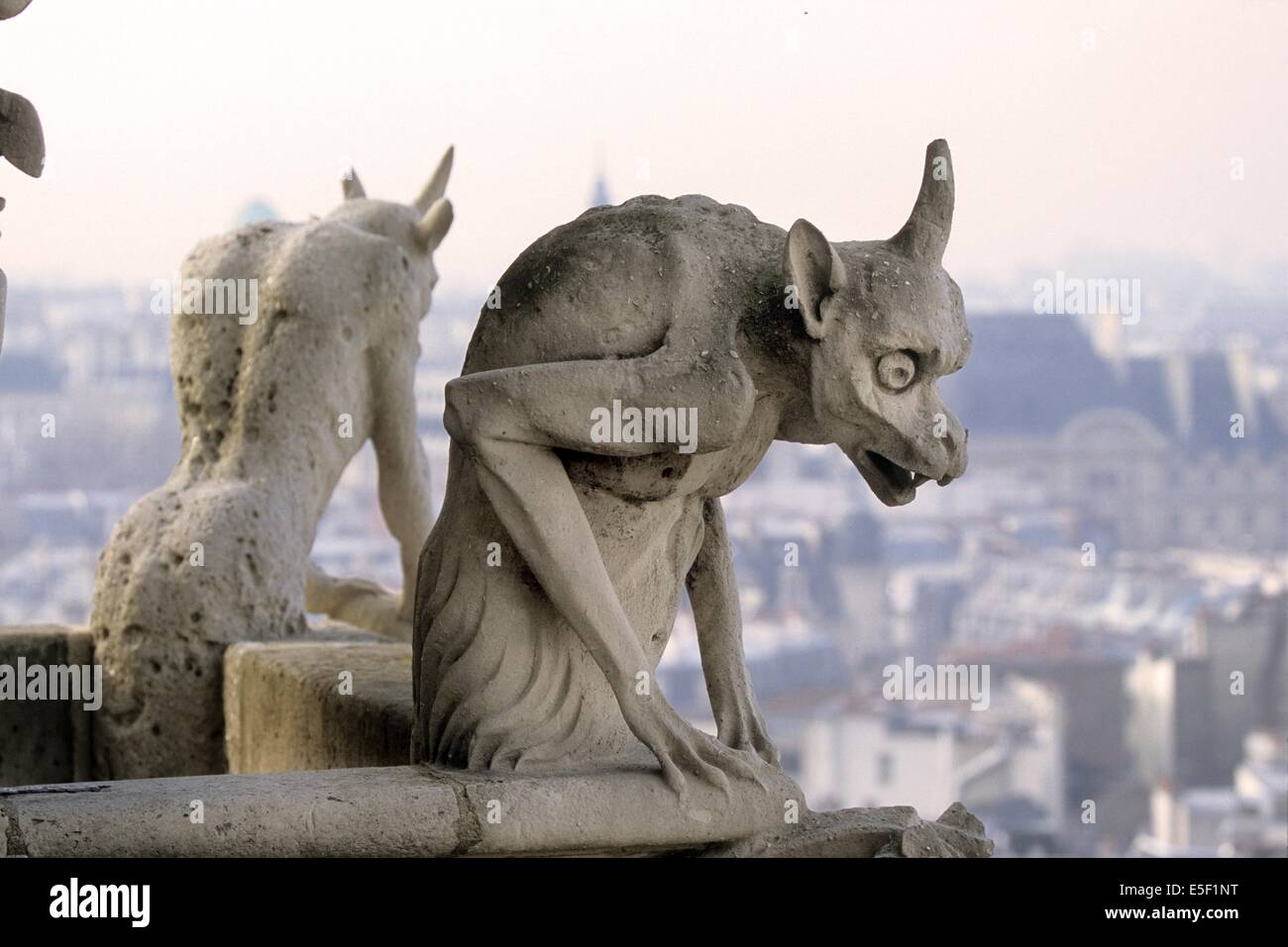 Chimeres notre dame de paris Banque de photographies et d’images à ...