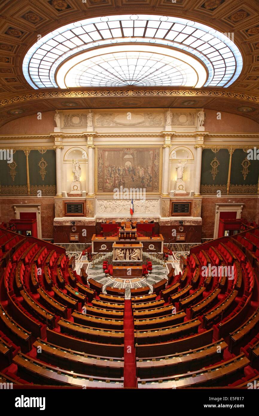 Hemicycle assemblee nationale france Banque de photographies et d’images à haute résolution - Alamy