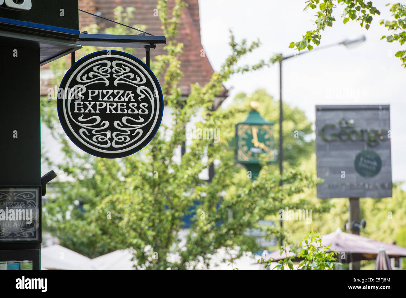 Pizza Express Logo Banque d'image et photos - Alamy