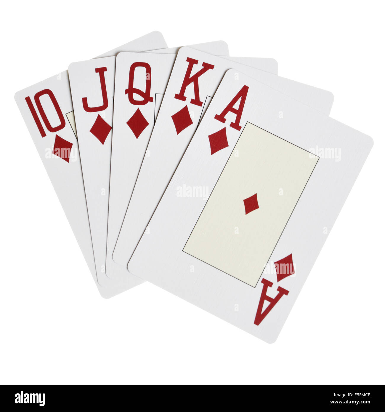 Royal flush Banque de photographies et d’images à haute résolution - Alamy