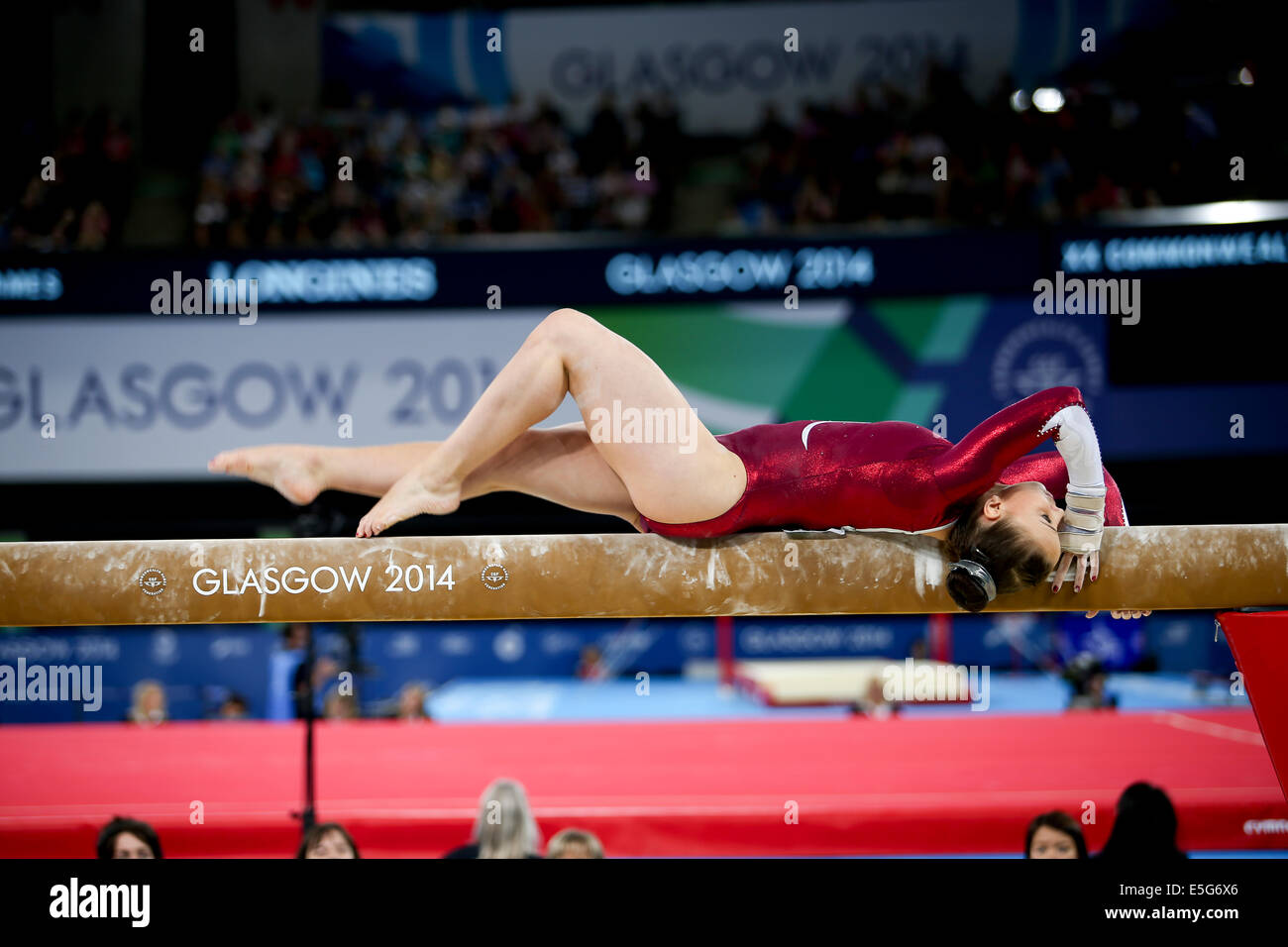 Gymnastique artistique poutre gymnastique du commonwealth Banque de ...