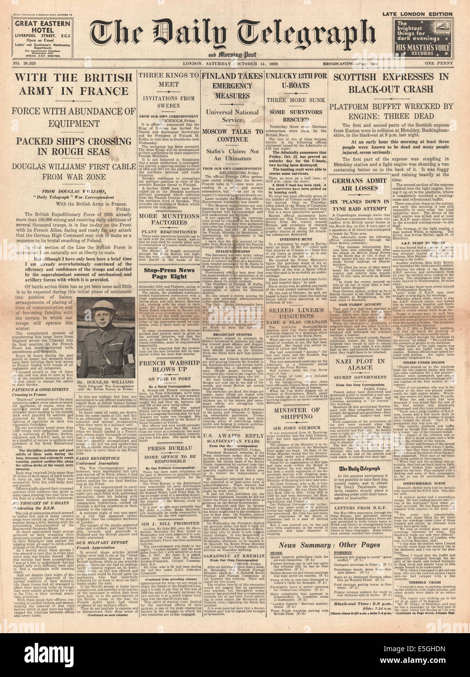 Telegraph express Banque de photographies et d’images à haute ...