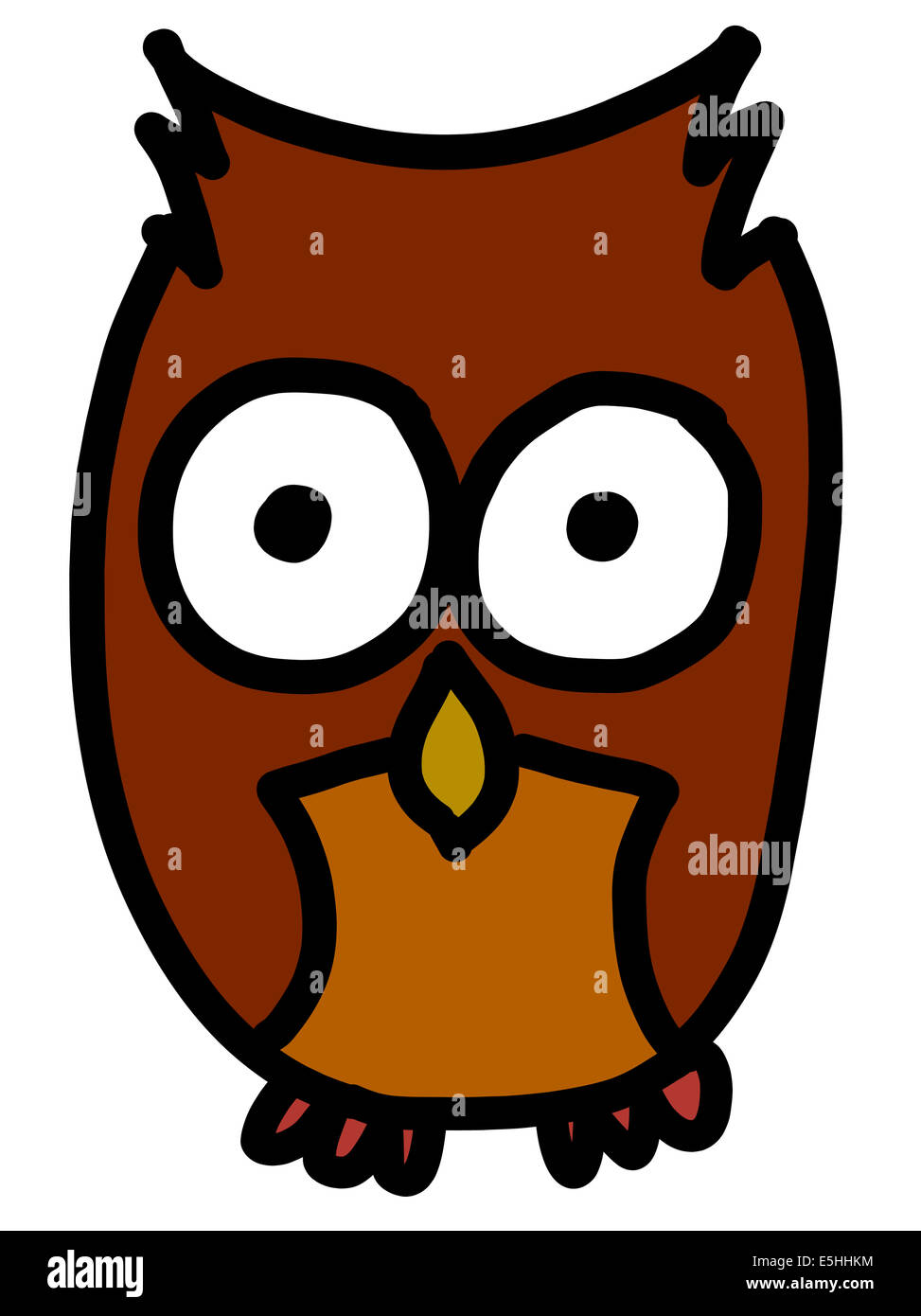 Hibou de dessin animé Banque de photographies et d’images à haute ...