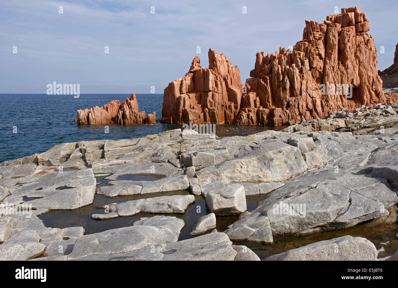 Roches rouges arbatax Banque de photographies et d’images à haute ...