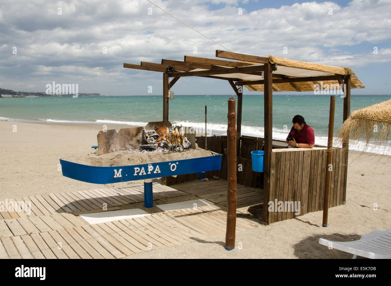 Restaurant de poisson sur un bateau Banque de photographies et d’images ...