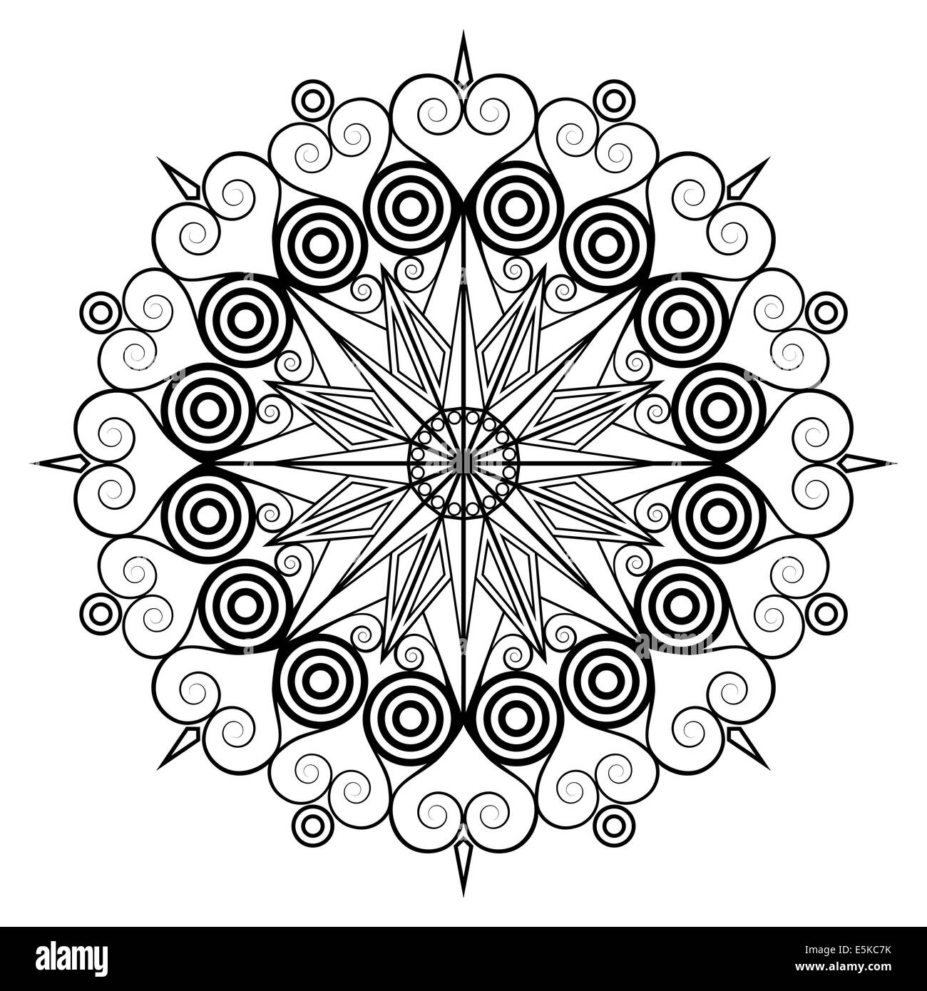 Motif rond Banque de photographies et d’images à haute résolution - Alamy