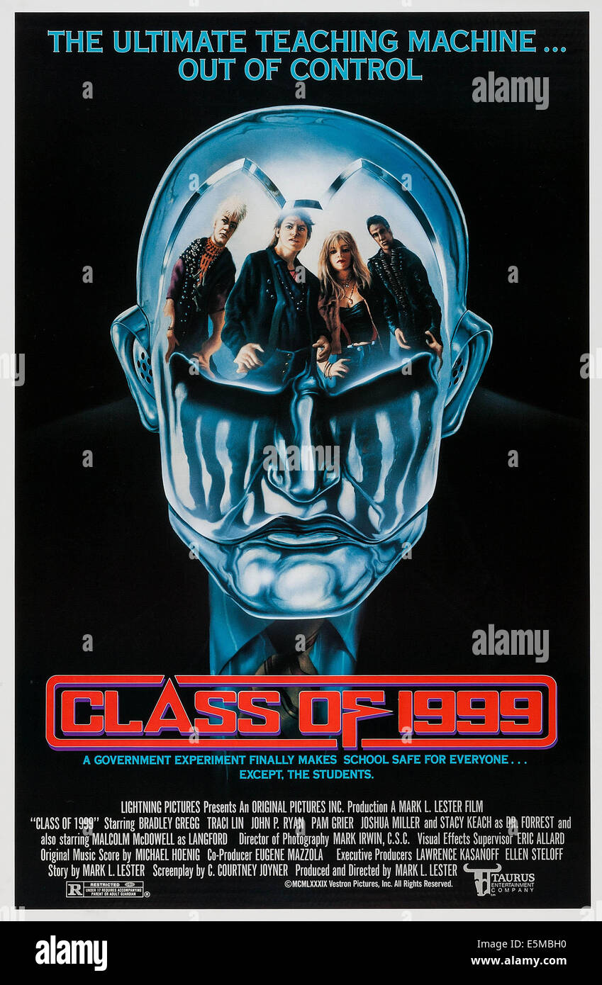 Classe de 1999, l'affiche, 1990. ©Taurus Entertainment/courtesy Everett ...