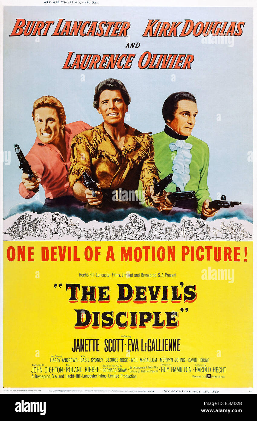 Kirk Douglas Et Burt Lancaster Banque d'image et photos - Alamy