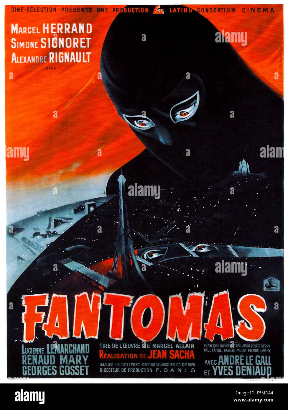 Cinema poster tower Banque de photographies et d’images à haute ...