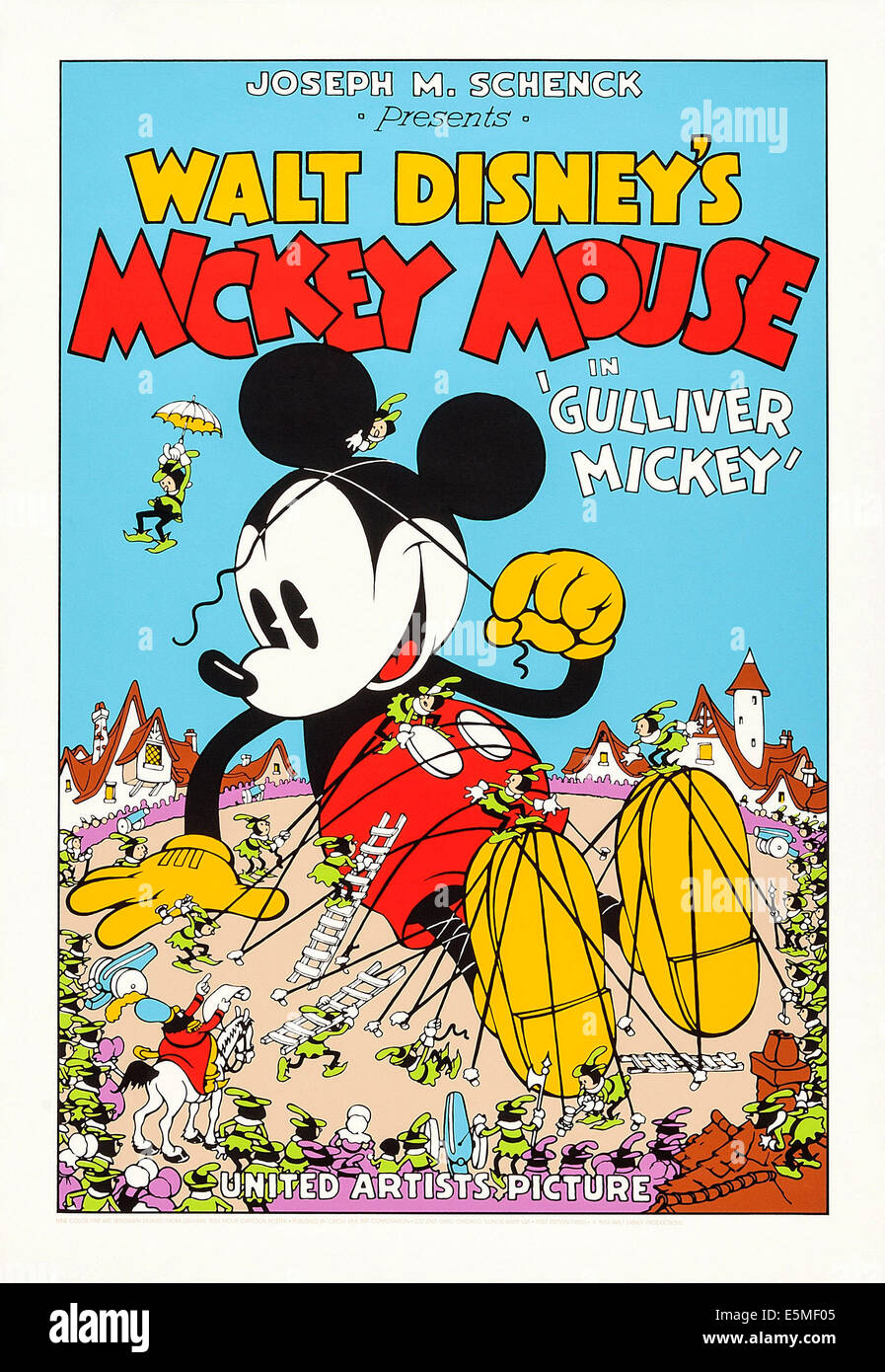 Mickey mouse poster cartoon Banque de photographies et d’images à haute ...