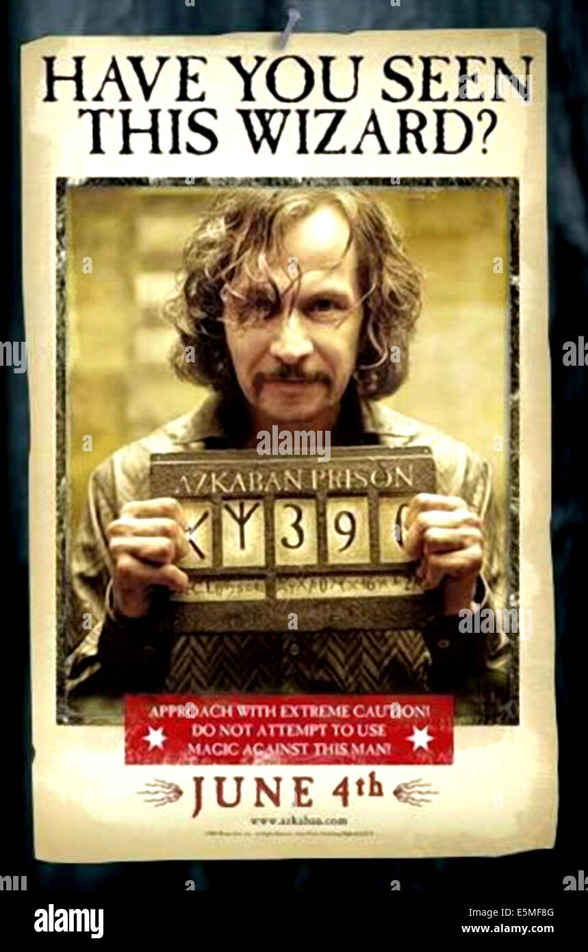 Harry potter poster azkaban Banque de photographies et d’images à haute ...