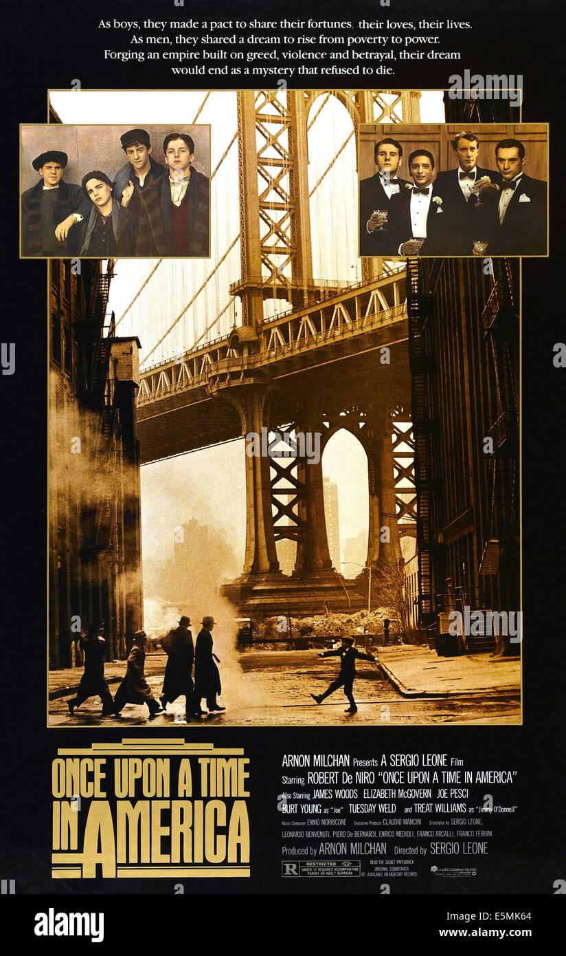 Il était une fois en amérique (1984) Banque de photographies et d ...