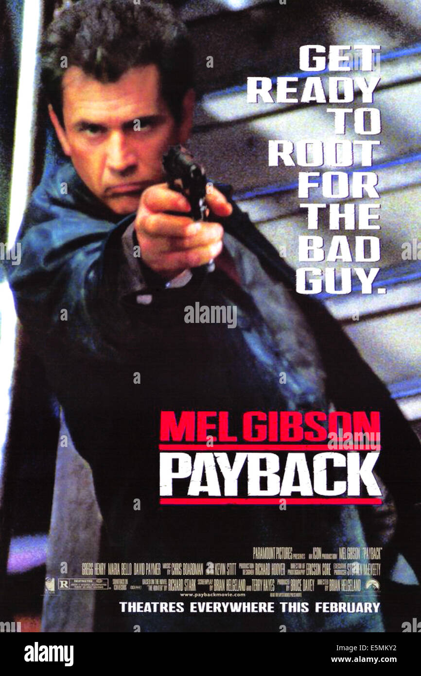 Payback 1999 mel gibson Banque de photographies et d’images à haute résolution - Alamy