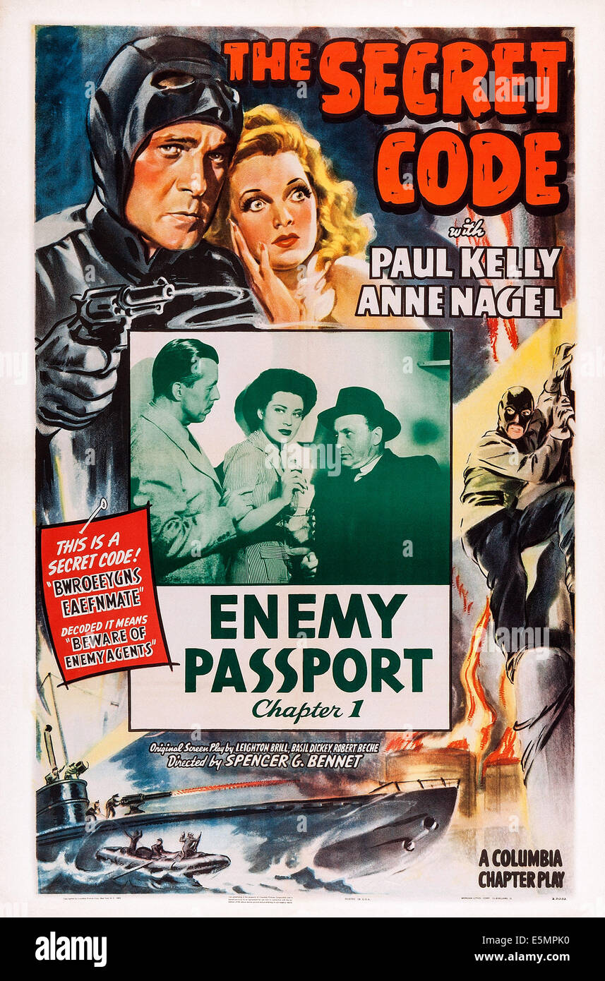 Code secret Banque de photographies et d’images à haute résolution - Alamy