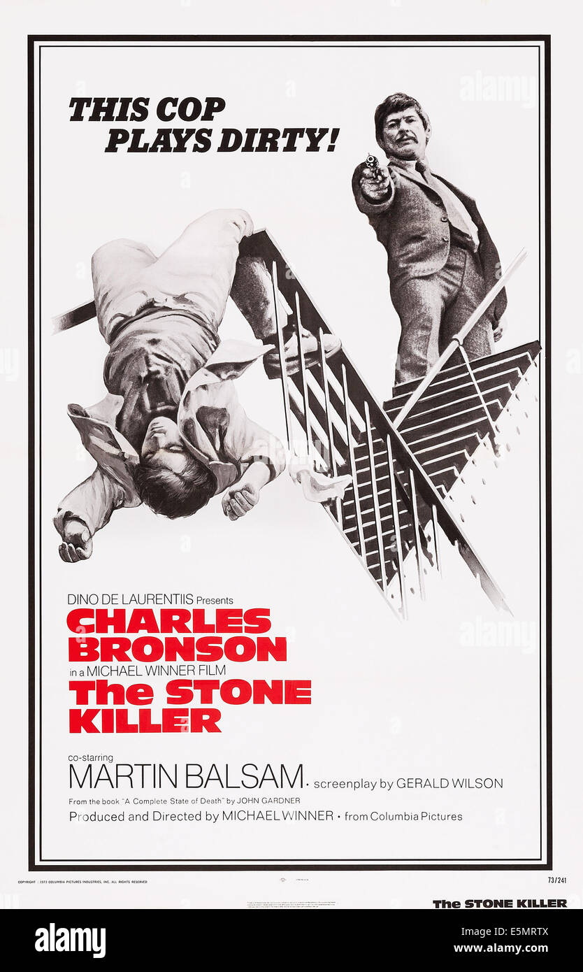 Le tueur de pierre 1973 charles bronson Banque de photographies et d ...