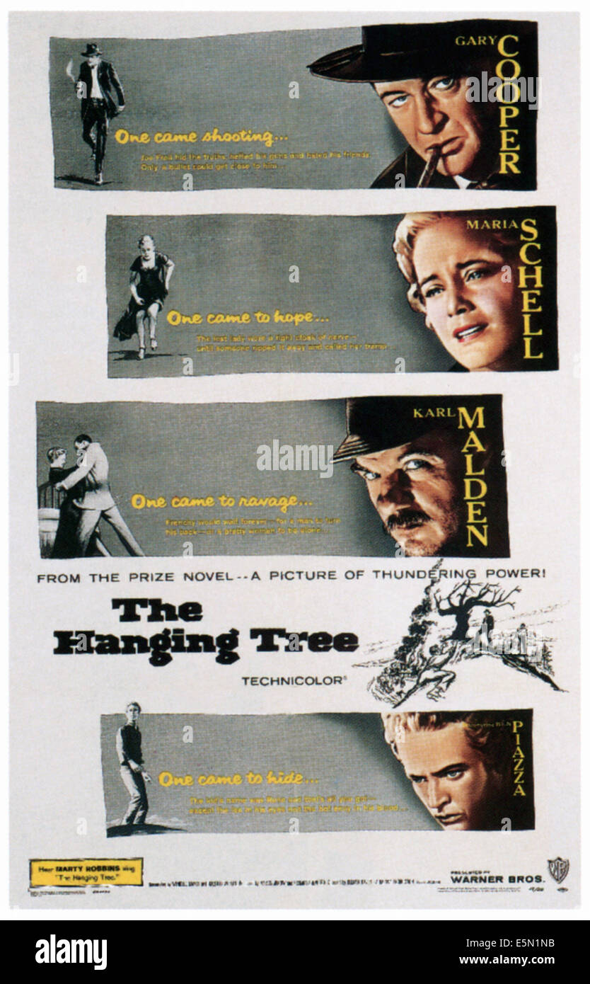 The Hanging Tree 1959 Banque d'image et photos - Alamy