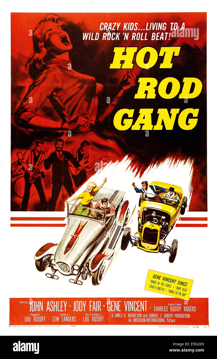 Hot rod poster Banque de photographies et d’images à haute résolution ...