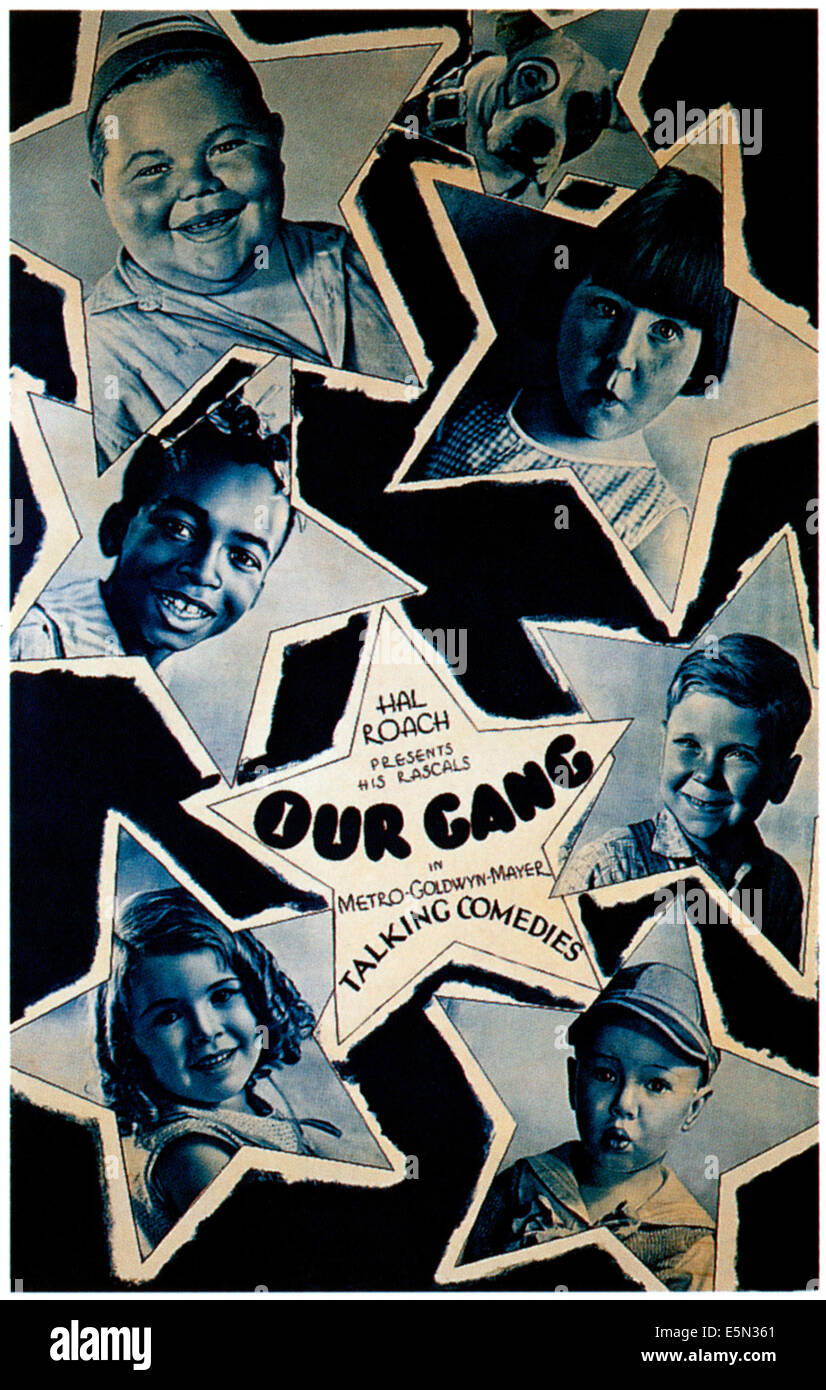 Notre GANG (aka LITTLE RASCALS), dans le sens horaire à partir du haut ...