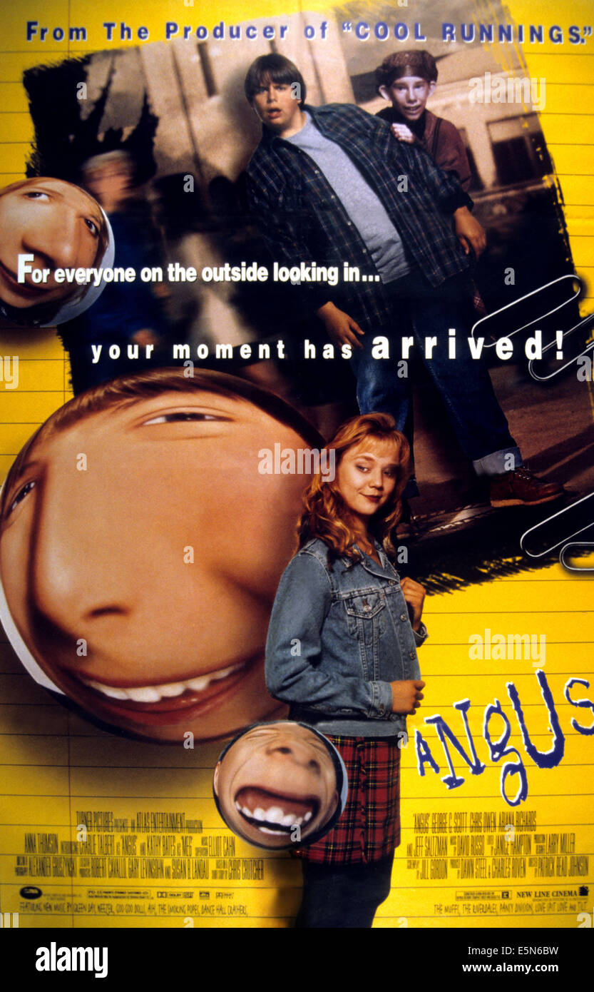 ANGUS, haut l-r : Charlie Talbert, Chris Owen, bas : Ariana Richards ...