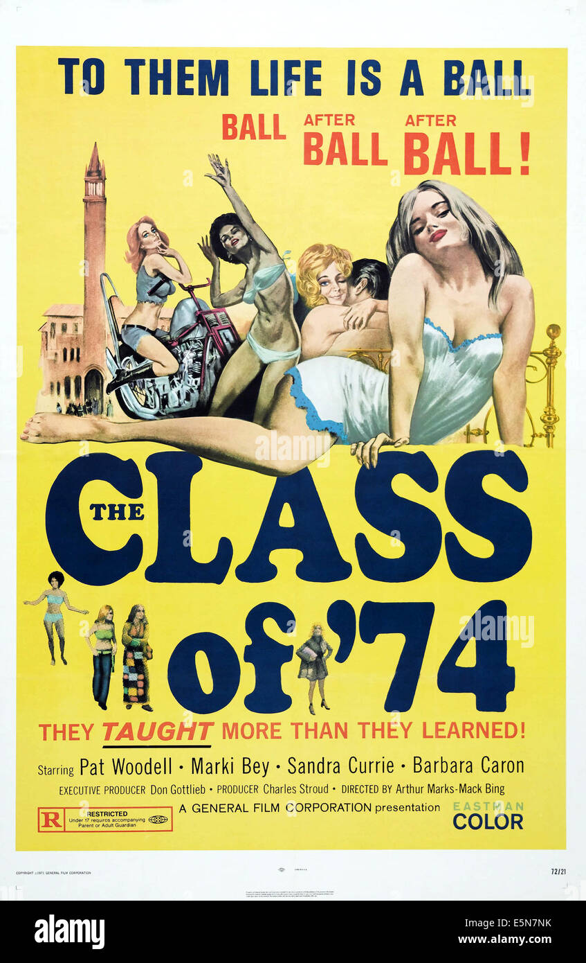 La classe de '74, (aka la colocation), de nous poster, Marki Bey (1973 ...