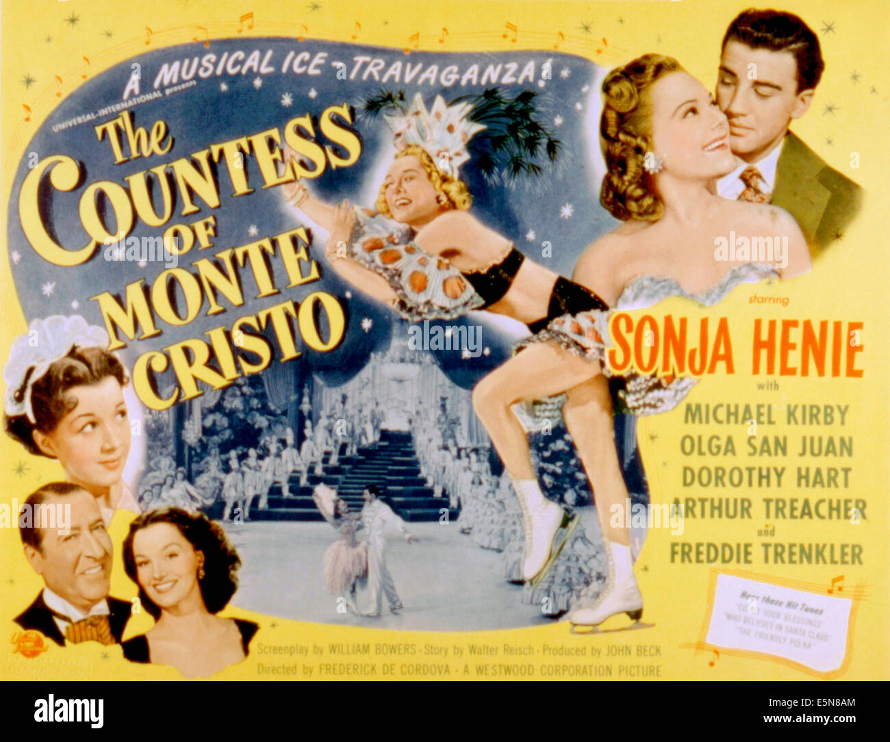 La Comtesse de Monte-cristo, Olga San Juan, Arthur Treacher, Dorothy ...