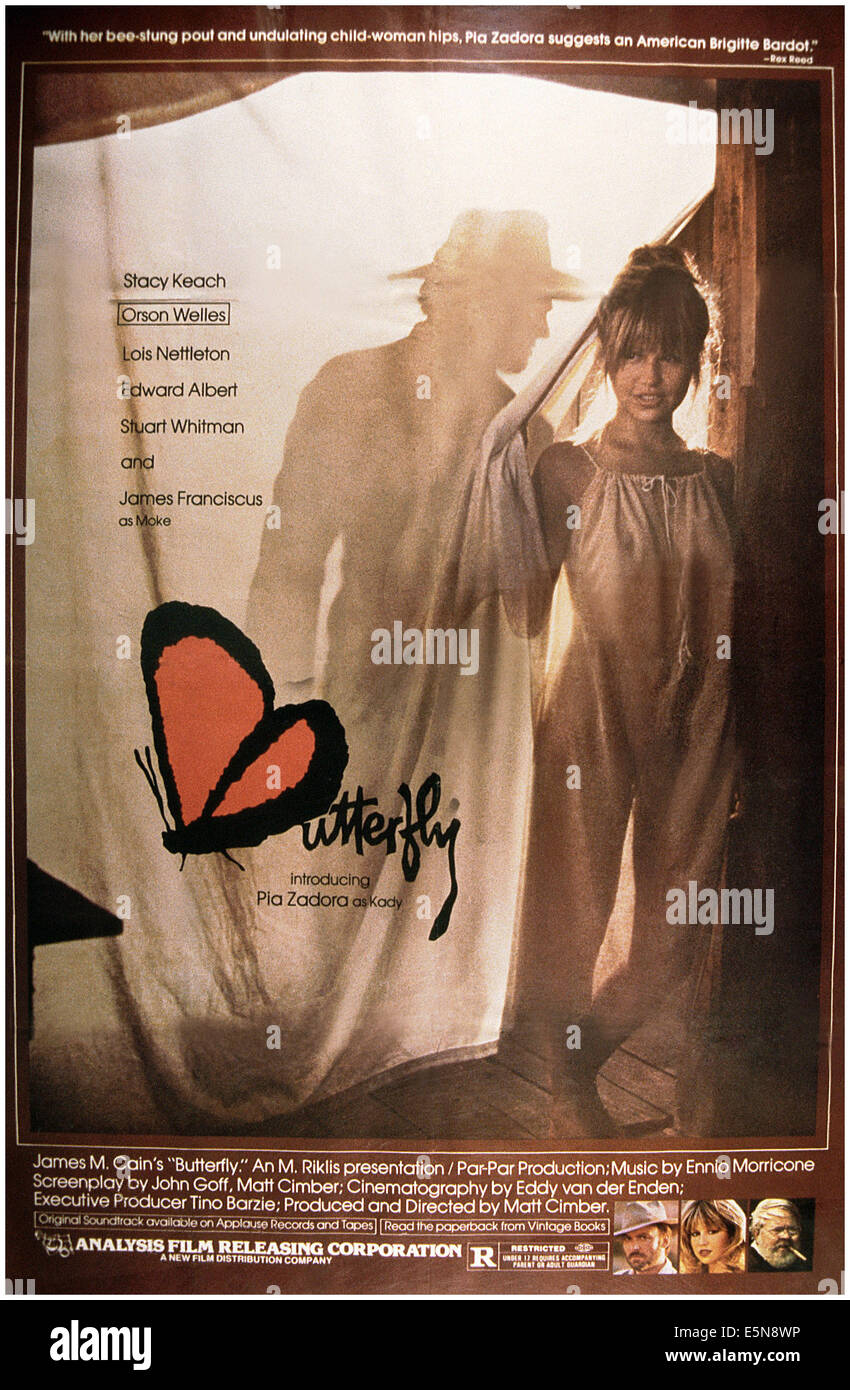 Pia zadora butterfly 1982 Banque de photographies et d’images à haute ...