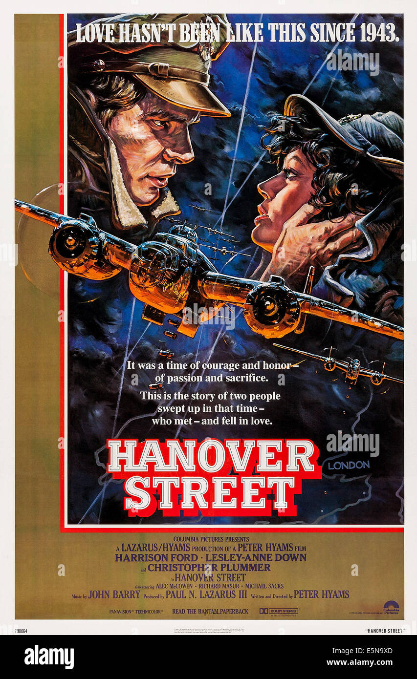 Hanover street 1979 harrison ford Banque de photographies et d’images à ...