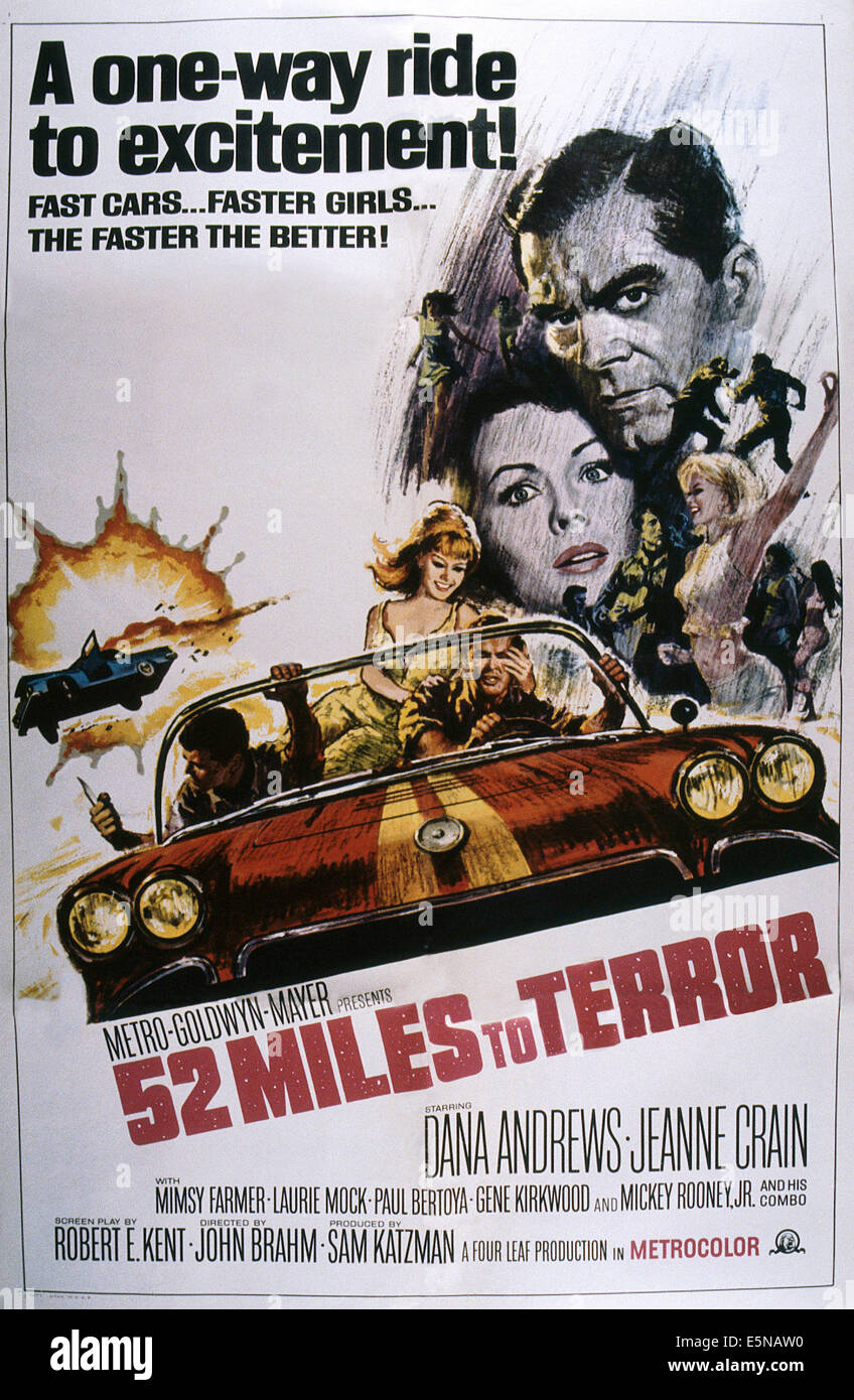 Hot rod poster Banque de photographies et d’images à haute résolution ...