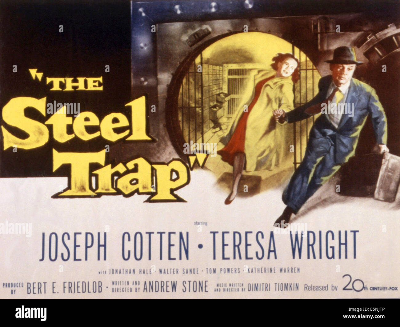 Le piège de l'acier, Teresa Wright, Joseph Cotten, 1952, (c) 20th ...